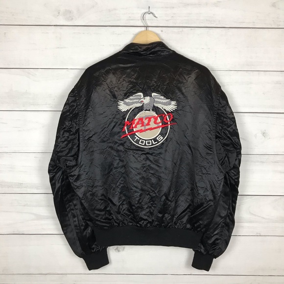 Vintage | Jackets & Coats | Vintage 98s Matco Tools Satin Jacket | Poshmark